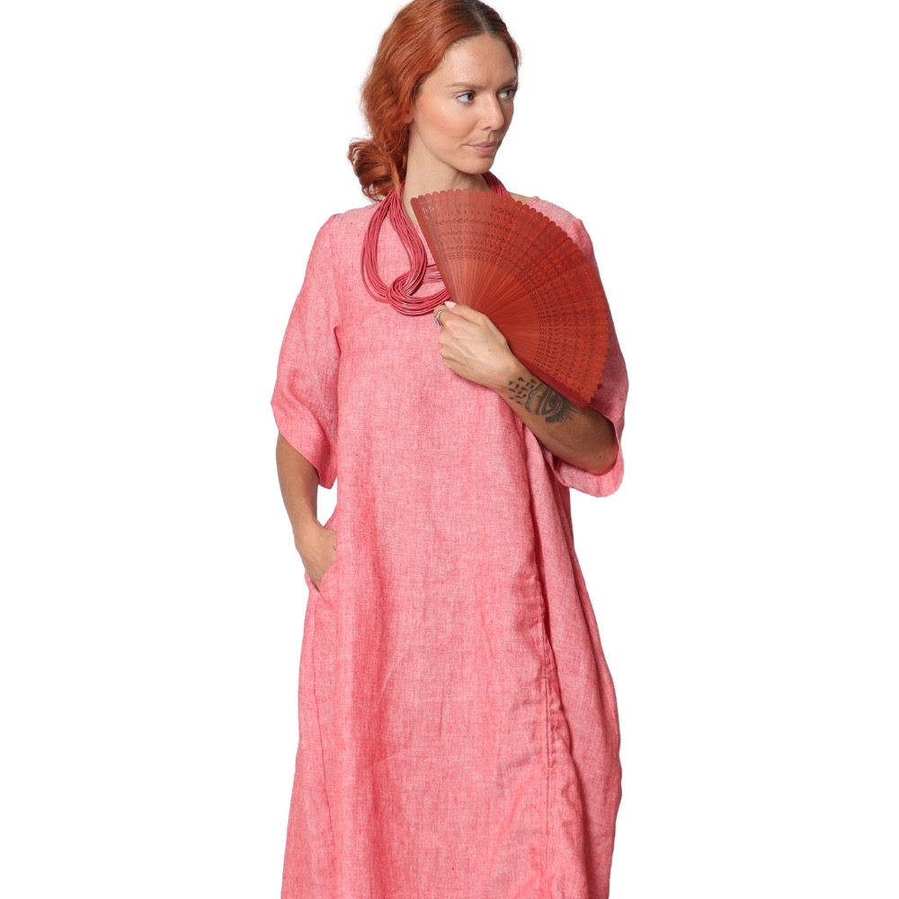 OBI CLOTHING Dress Daiki - Red - Mau Feitio