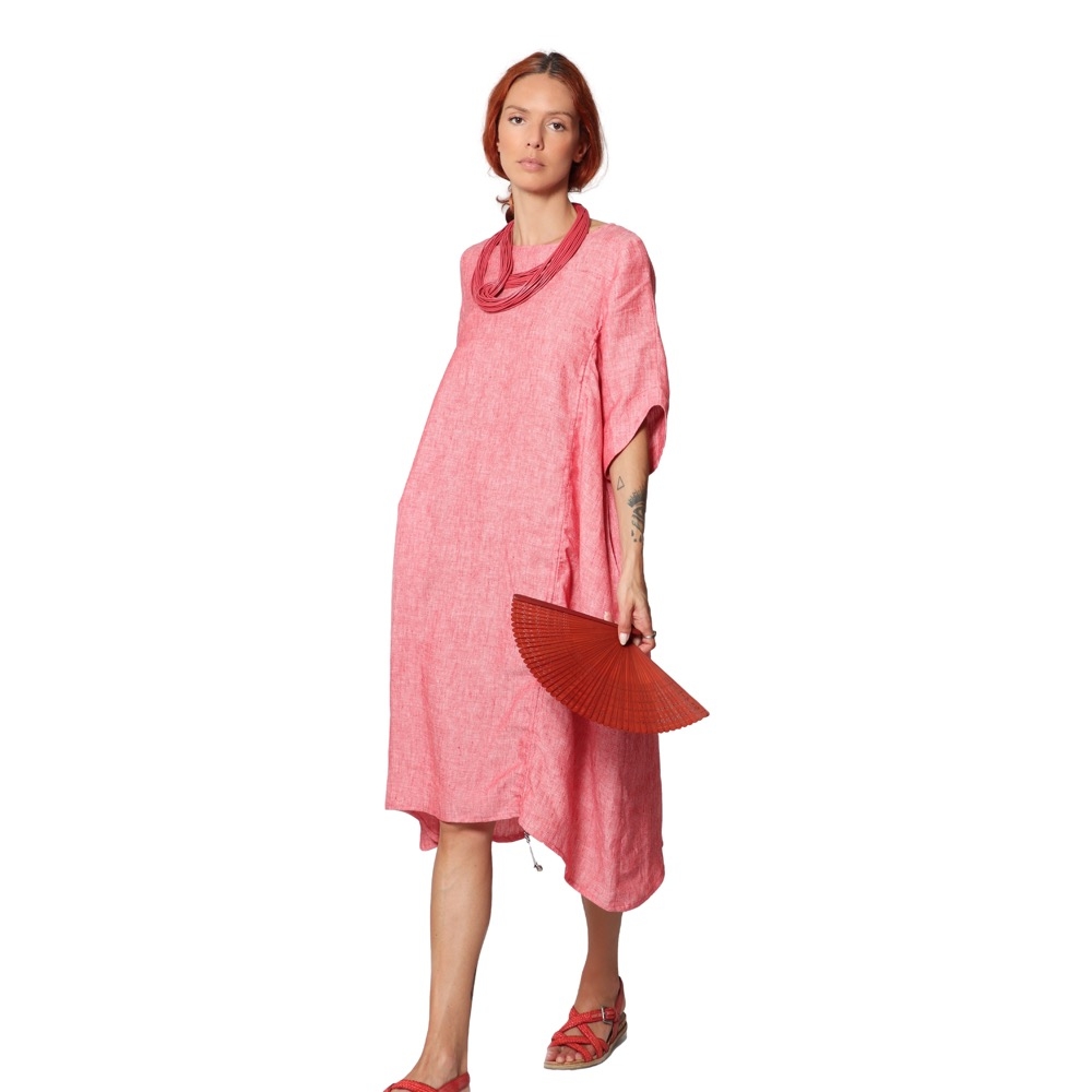 OBI CLOTHING Dress Daiki - Red - Mau Feitio