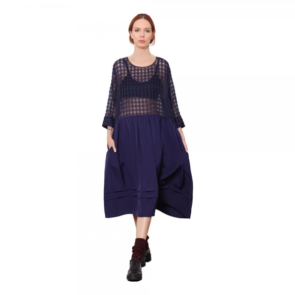 OBI CLOTHING Dress Sayuri - Blue - Mau Feitio
