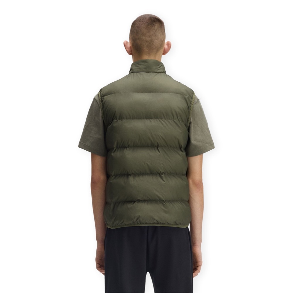 FRED PERRY Colete Insulated J8552 - Laurel Wreath Green - Mau Feitio