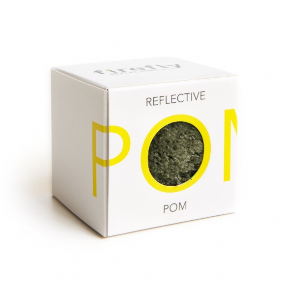FIREFLY REFLECTORS Reflective Pom Pom - Olive Green