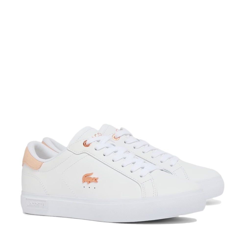 LACOSTE Powercourt - White/Light Pink