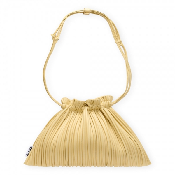 ÖLEND Mala Shell Bag - Vegan Leather - Butter Yellow - Mau Feitio