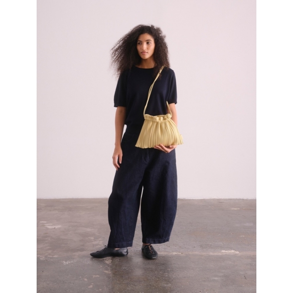 ÖLEND Mala Shell Bag - Vegan Leather - Butter Yellow - Mau Feitio