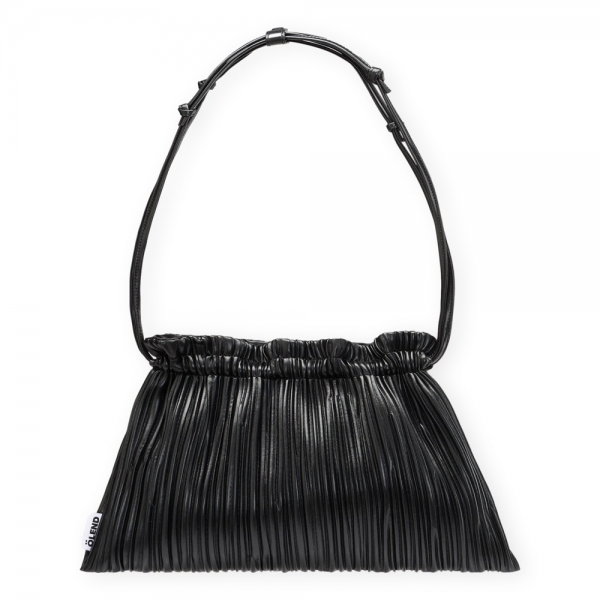 ÖLEND Mala Shell Bag - Vegan Leather - Black - Mau Feitio